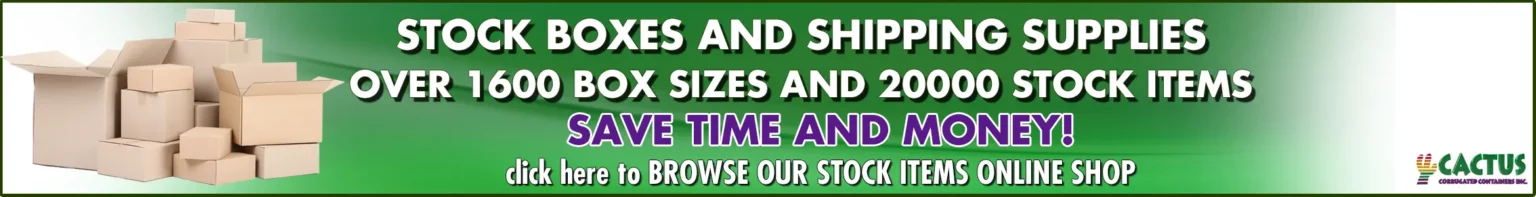 Custom boxes, cardboard boxes and cartons from Cactus Containers